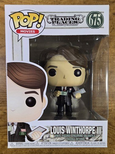 VAULTED Funko POP! Trading Places #675 LOUIS WINTHORPE III, 2018 In ...