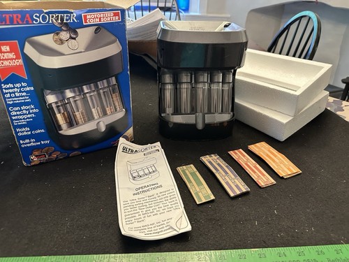NIB Magnif Battery Operated Coin Sorting Machine | eBay