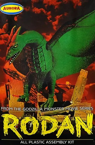 Godzilla Plastic Model RODAN Monster Movie Series No Accessories ...