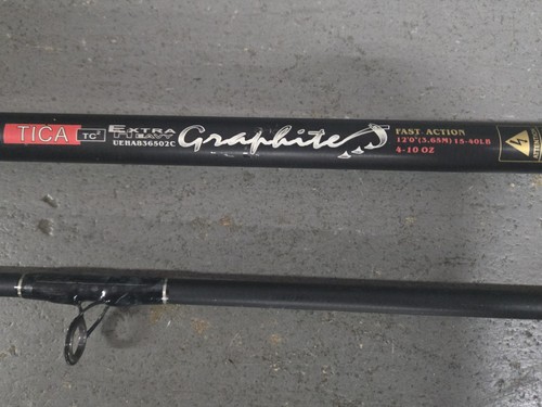 Heavy Duty Surf Rod Tica TC2 12’ Graphite Rod Tica Bay And Deep Sea Rod ...