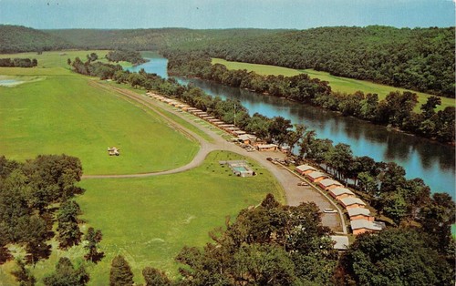 Lakeview, Arkansas AR GASTON'S WHITE RIVER RESORT Baxter Co ROADSIDE ...