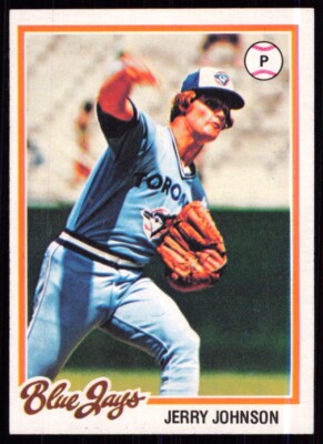 1978 Topps Jerry Johnson Toronto Blue Jays #169 | eBay