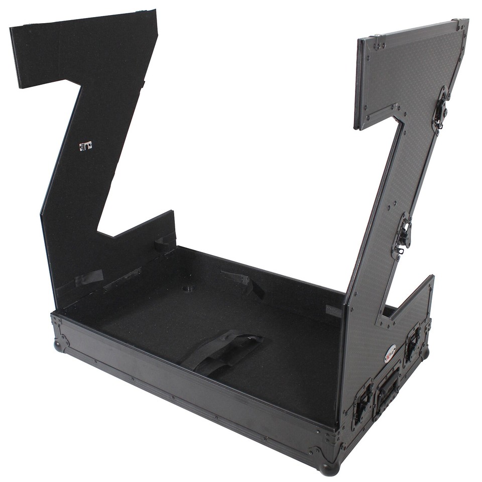 ProX XS-ZTABLEBL JR Portable Z-Style DJ Table Flight Case w Wheels ...