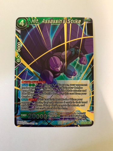 Dragon Ball Super - Hit, Assassin's Strike BT16-061 SR | eBay Australia