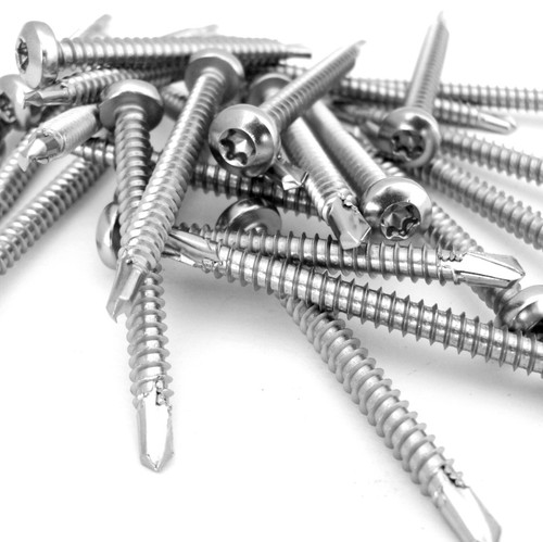 Bohrschrauben verzinkt 7504 M Linsenkopf TORX Selbstschneidend ...