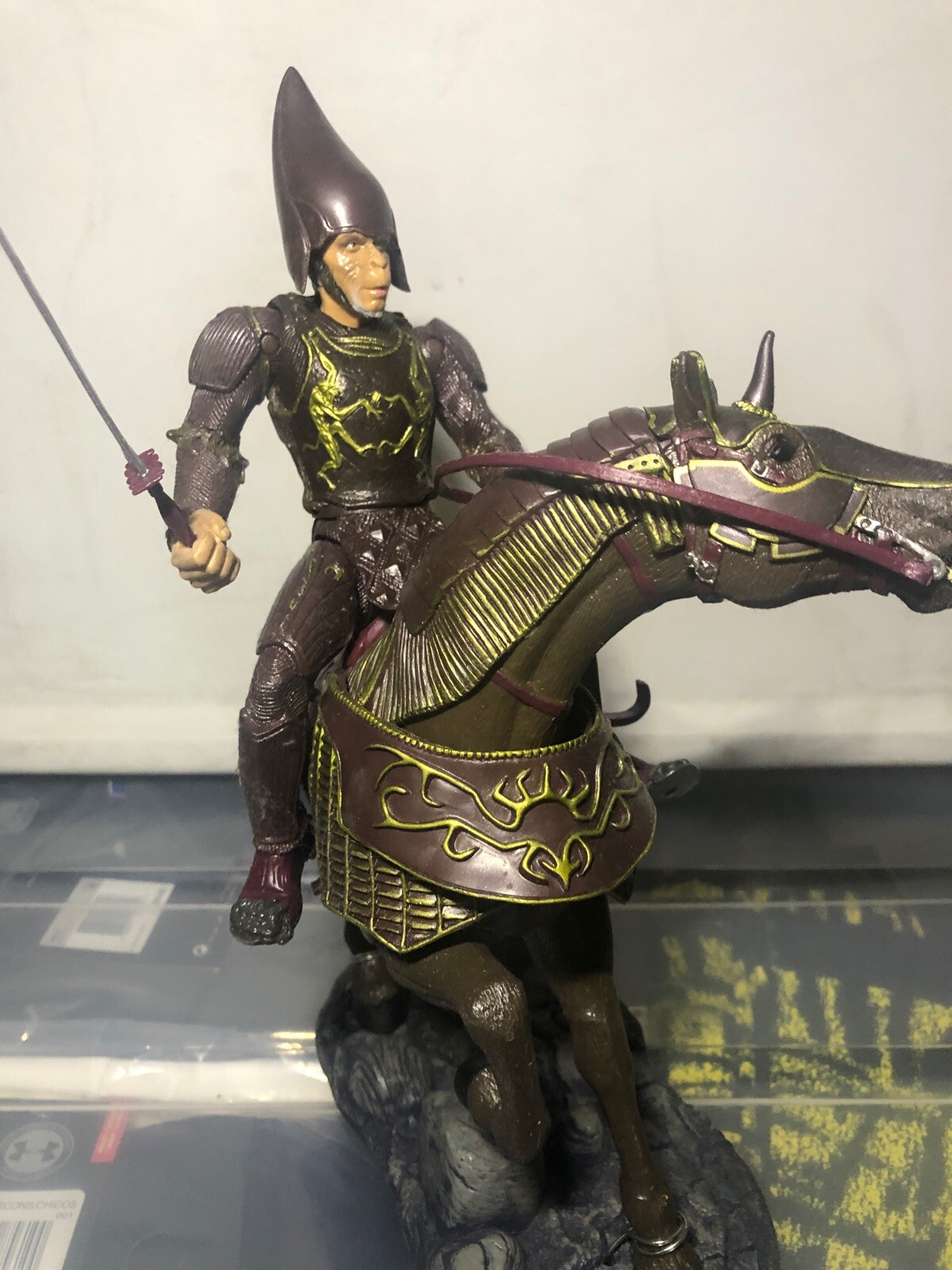 Planet Of The Apes Thade Figure Battle Stead Horse Armor Movie 2001 ...