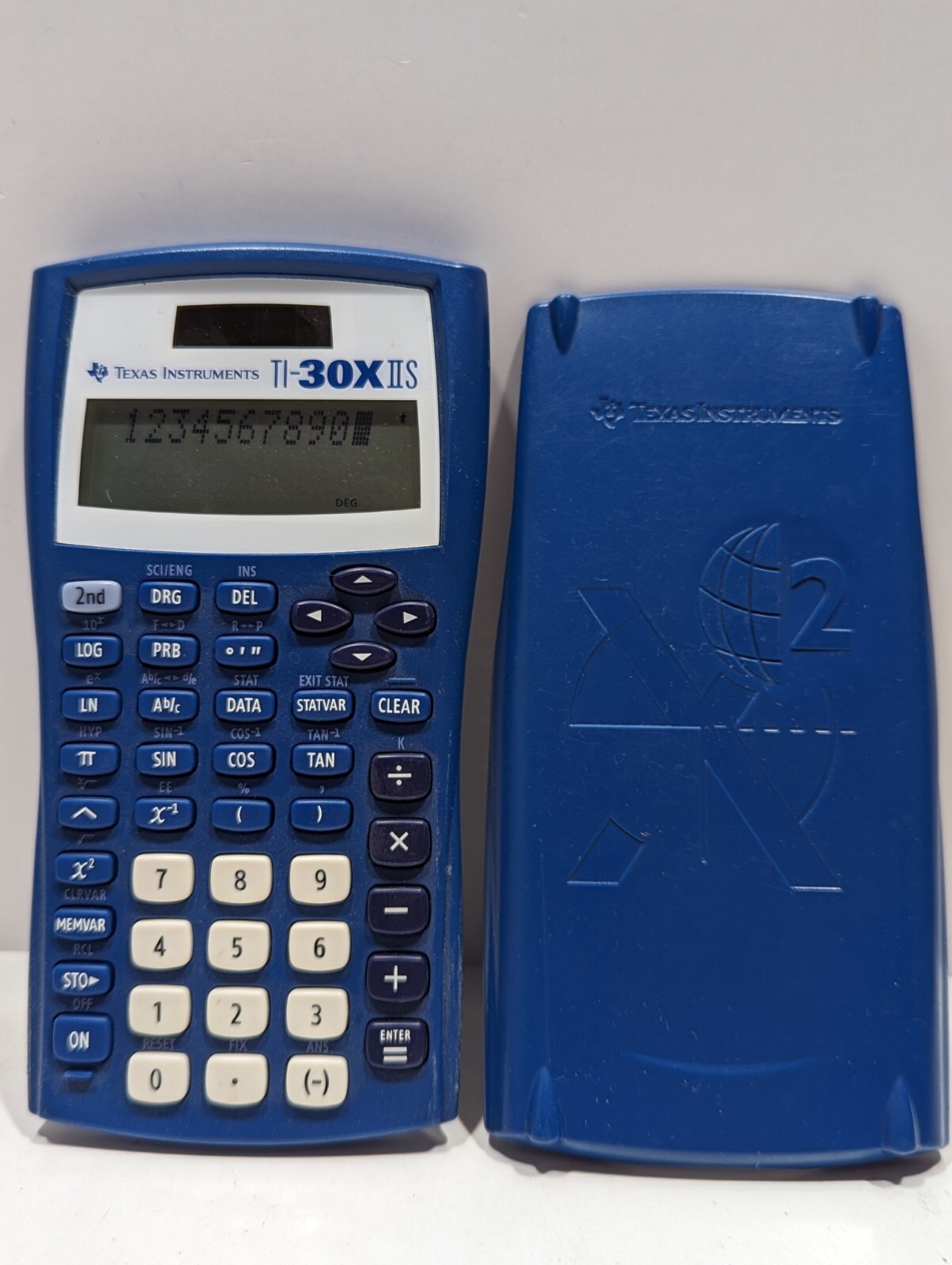Texas Instruments Ti-30XiiS Calculator TI-30X iiS Blue | eBay