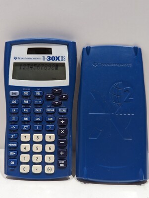 Texas Instruments Ti-30XiiS Calculator TI-30X iiS Blue | eBay