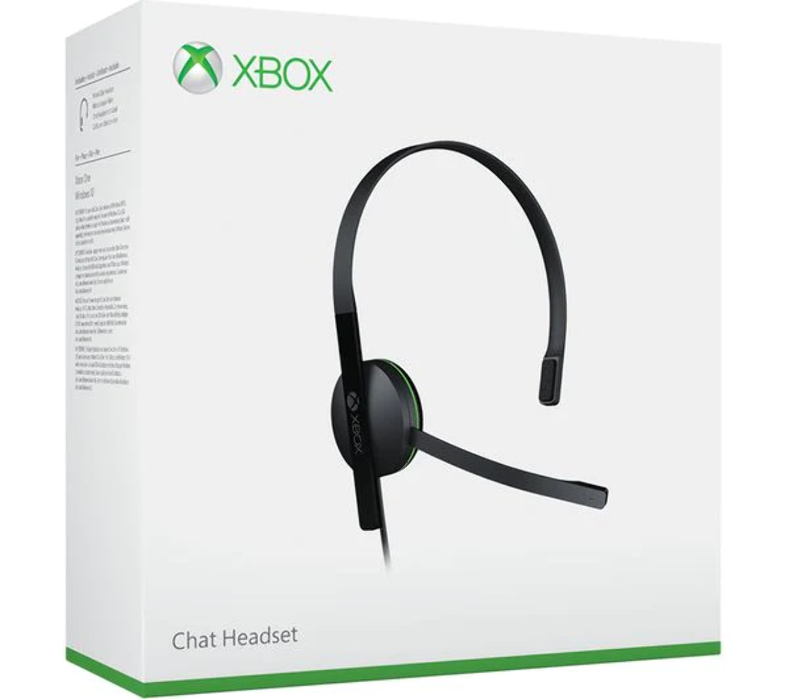 Official Xbox Chat Headset for Xbox One S, Xbox Series S, Xbox Series X ...