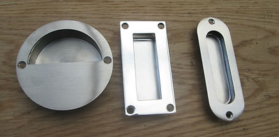STAINLESS STEEL RECESSED/FLUSH INSET DOOR HANDLE SLIDING HANDLE | eBay