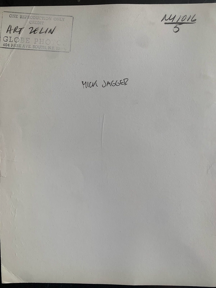ROLLING STONES - MICK JAGGER - Rare VINTAGE Original Press Photo by ART ...