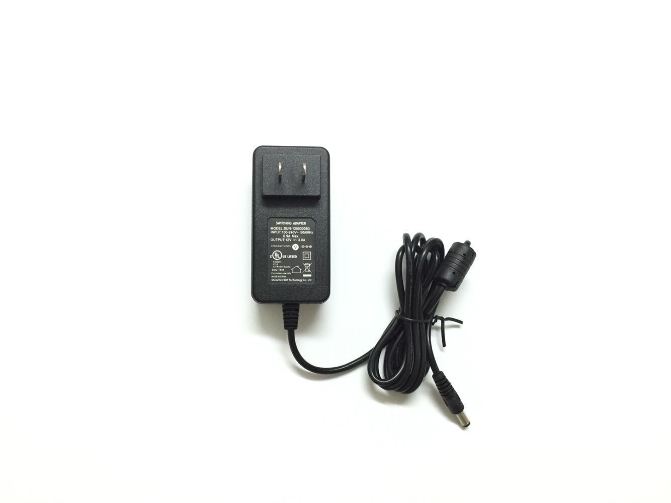 Genuine SOY Switching Adapter SUN-1200300B3 12V 3.0A Power Supply | eBay