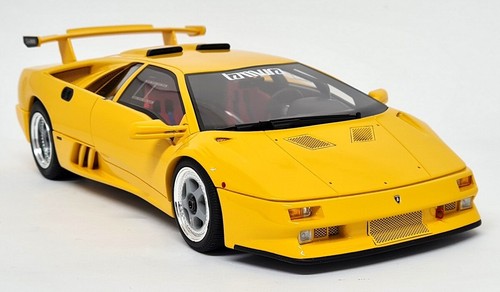 GTSpirit 1/18 - Lamborghini Diablo Jota Corsa Tamura Yellow Resin Model ...