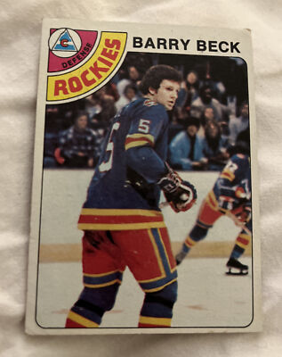 1978-79 Topps Barry Beck Rookie Colorado Rockies #121 | eBay