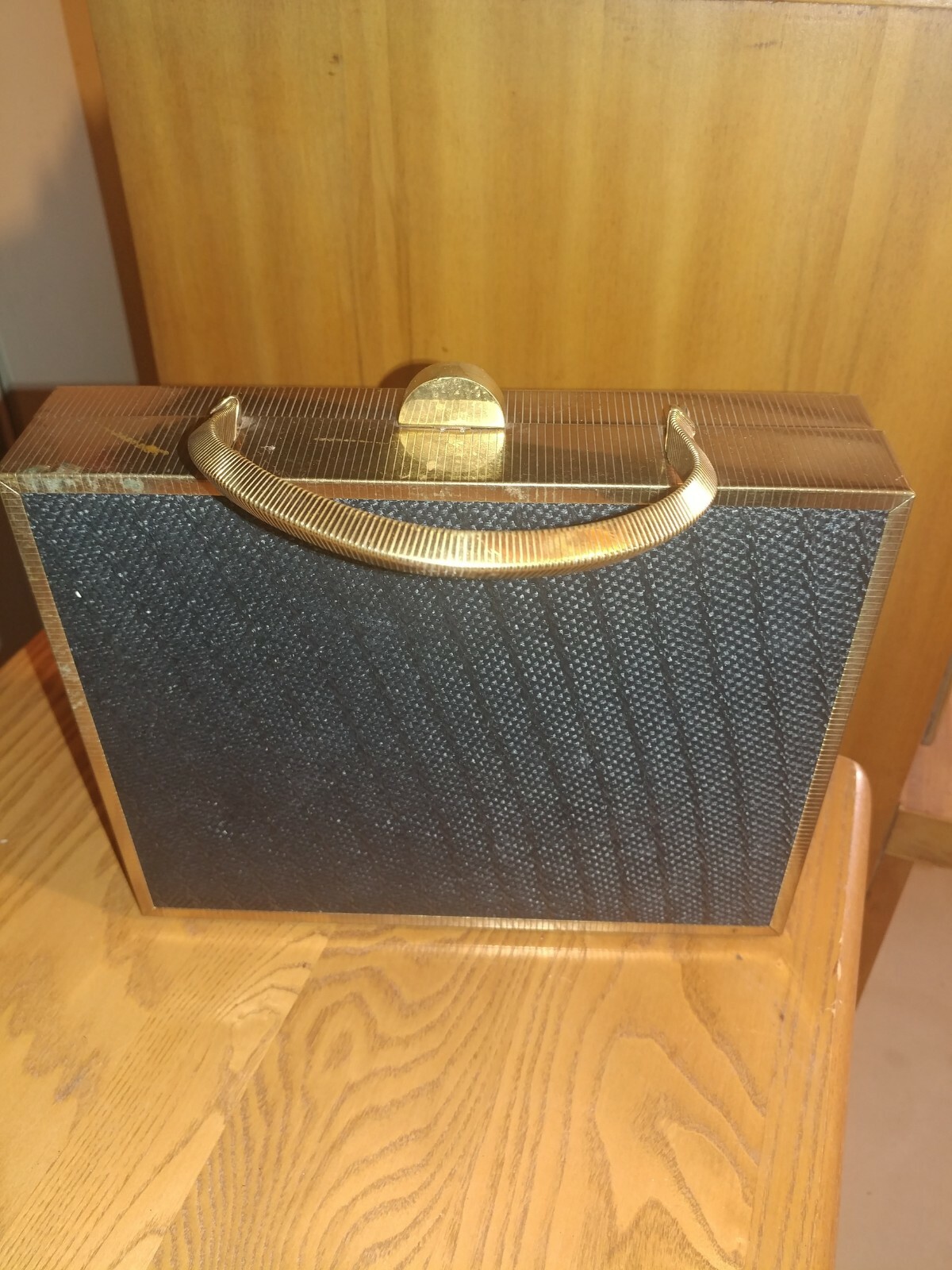 1940's WW2 Era Tyrolean Copper Box Purse w Metal Frame | eBay