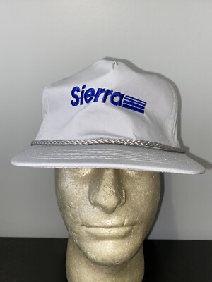 Vintage Sierra Snapback Trucker Hat Baseball Cap Lid | eBay