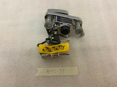 Chrome RoadLok Disk Brake Rotor Lock for Harley B09013 | eBay