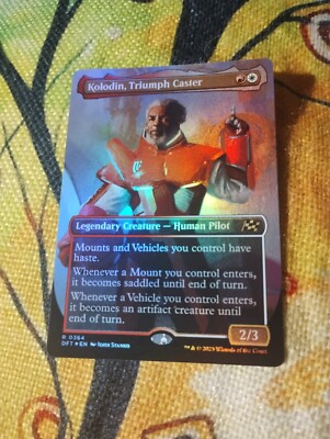 FOIL BORDERLESS Kolodin, Triumph Caster - DFT - NM - Magic: The ...
