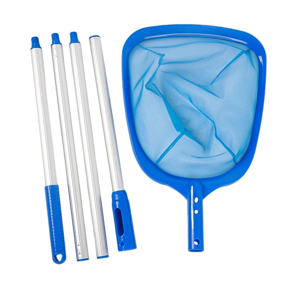 Leaf Catcher Swimming Pool Fine Mesh Skimmer Net with Detachable ...