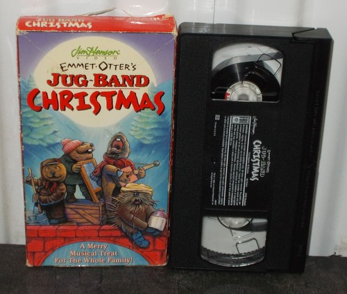 Jim Henson's Emmet Otter's Jug-Band Christmas VHS Video Kermit The Frog ...