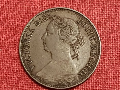 Original 1880 3 Berries Variety Queen Victoria Farthing Coin - F | eBay UK