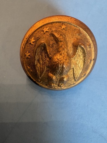 Original Civil War Confederate Staff Officer’s Button Treble Extra Rich ...