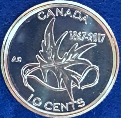 2017 Canadian Dime 150th anniversary Of Canada GEM UNC ID #98B | eBay