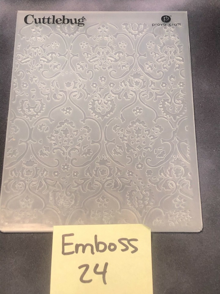 Cuttlebug Embossing Plates Folders Lots Mix and Match | eBay