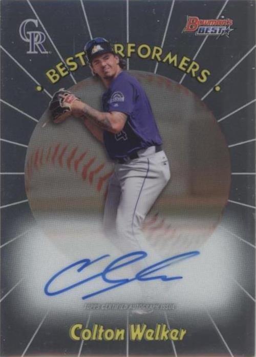 2018 Bowman's Best - 1998 Best Performers Autographs Colton Welker ...