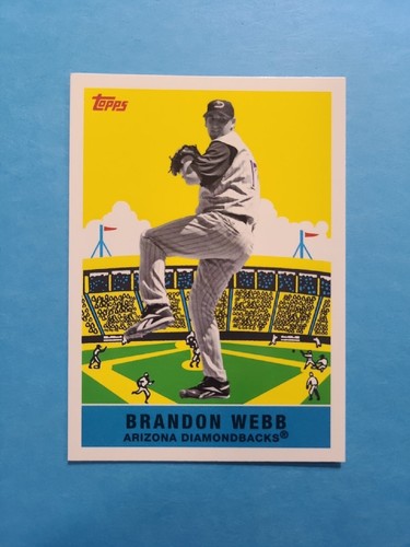 BRANDON WEBB 2007 TOPPS FLASHBACK FRIDAYS BASEBALL CARD # FF14 G4898 | eBay