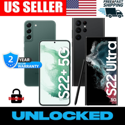 NEW SEALED SAMSUNG GALAXY S22 ULTRA/S22+ PLUS/S22 5G ALL COLOR & MEMORY ...