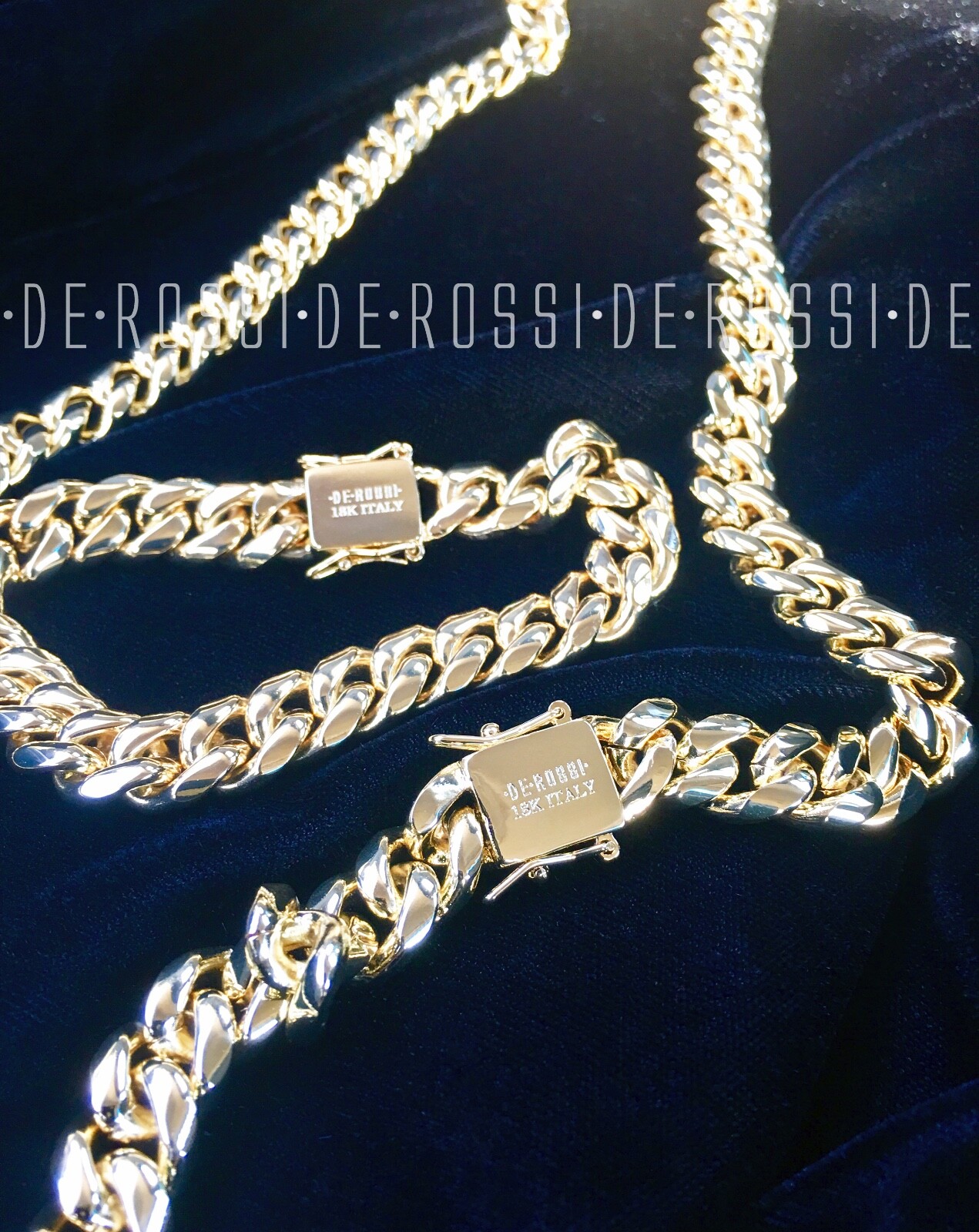 AUTHENTIC Cuban Link Chain SOLID HEAVY 18K GOLD f Made Italy *LIFETIME ...