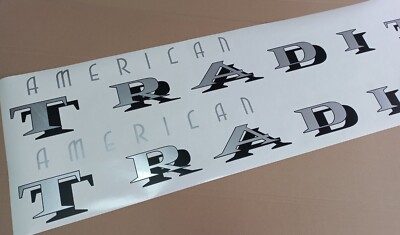4 x FLEETWOOD 2005 AMERICAN TRADITION RV SIDE DECALS STICKERS TRAILER ...