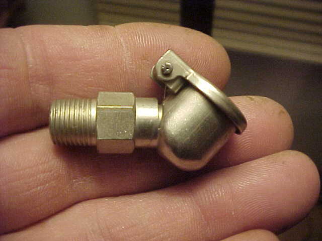 NOS Gits 1/8" Pipe 45 Degree Flip Top Oiler Lathe Machine Starter Motor ...