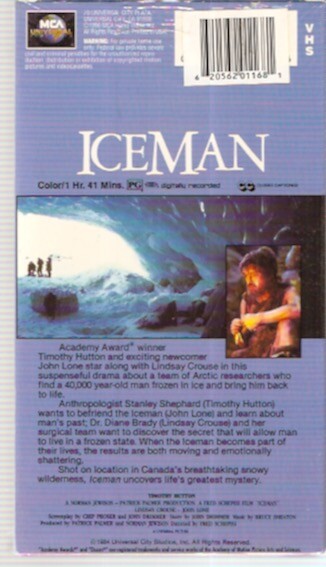 Iceman ( VHS ) Timothy Hutton , John Lone | eBay