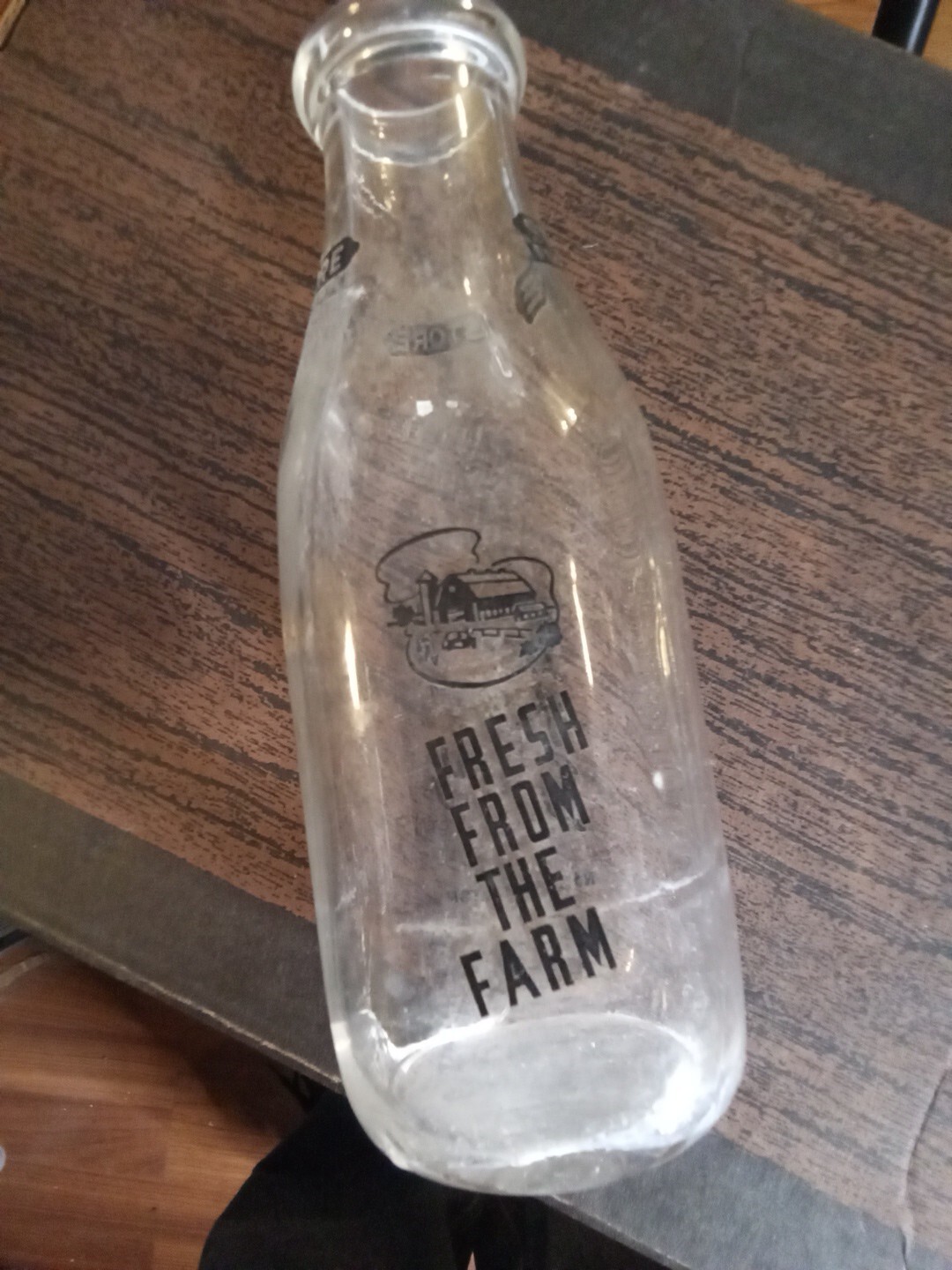 Vintage LOCUST GROVE Dairy No. Limington Me. Milk Bottle | eBay