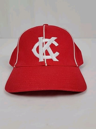 Kansas City KC Monarchs Pepsi Royals Promo Hat Strapback Red & White ...