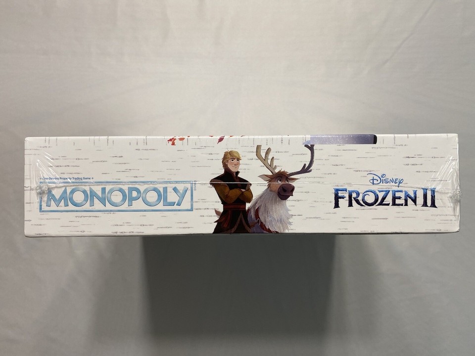 Disney Frozen II Edition Monopoly Elsa's Ice Power Board Game Journey ...
