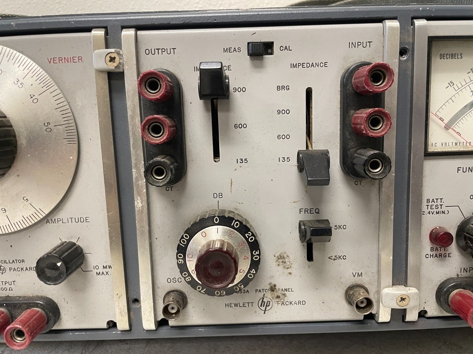 HP HEWLETT PACKARD INCREDIBLE OSCILLATOR AN/USM 3550A PHONE TEST | eBay