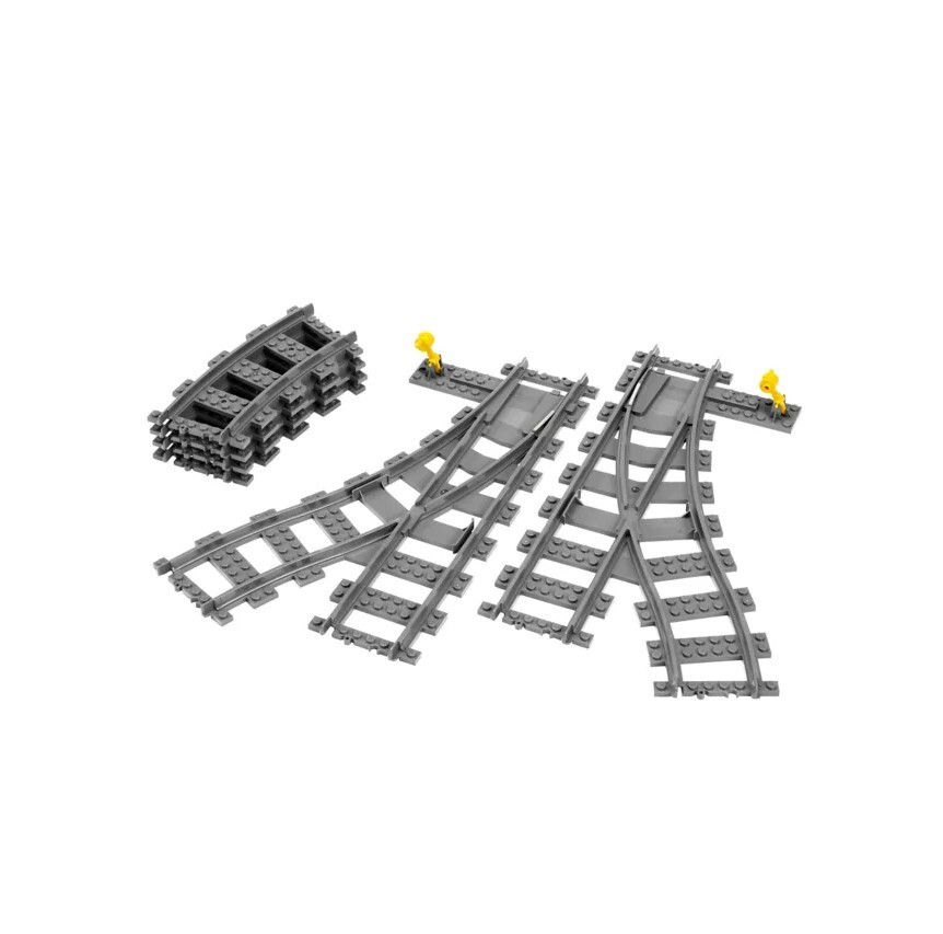 Lego City 66493 Remote Control Cargo Train, Station, Tracks And Power ...