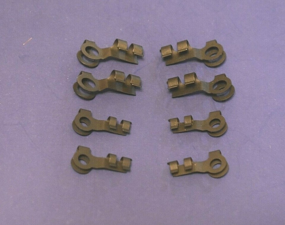 8 THROTTLE ROD CARB LINKAGE CLIPS 3/16" & 1/4" FIT FORD 1950's & UP ...