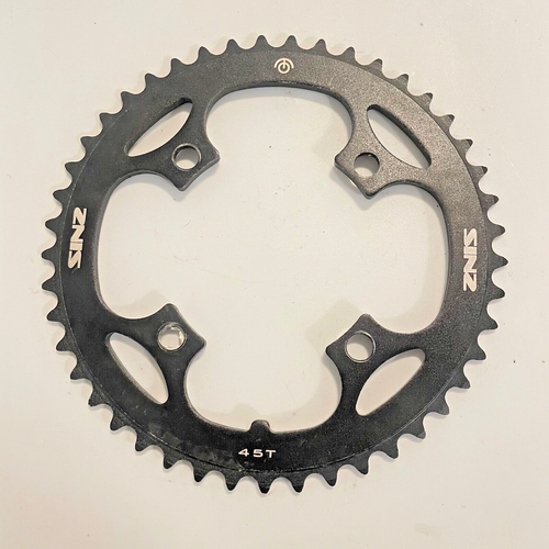 Sinz 104mm 45T Single Speed Chainring Black 4 arm | eBay