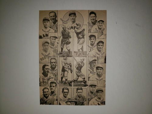 Braves 1936 Team Picture Al Lopez Bill Urbanski Rabbit Warstler Danny ...