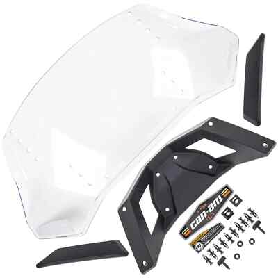 NEW 2024 Can-Am Outlander 700 OEM Adventure 255mm Low Windshield Kit ...