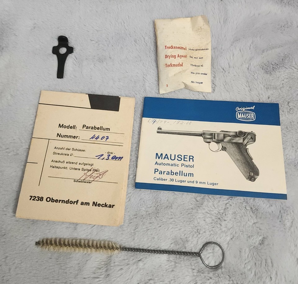 Original German Luger Mauser Parabellum Box Imported by Interarms with ...