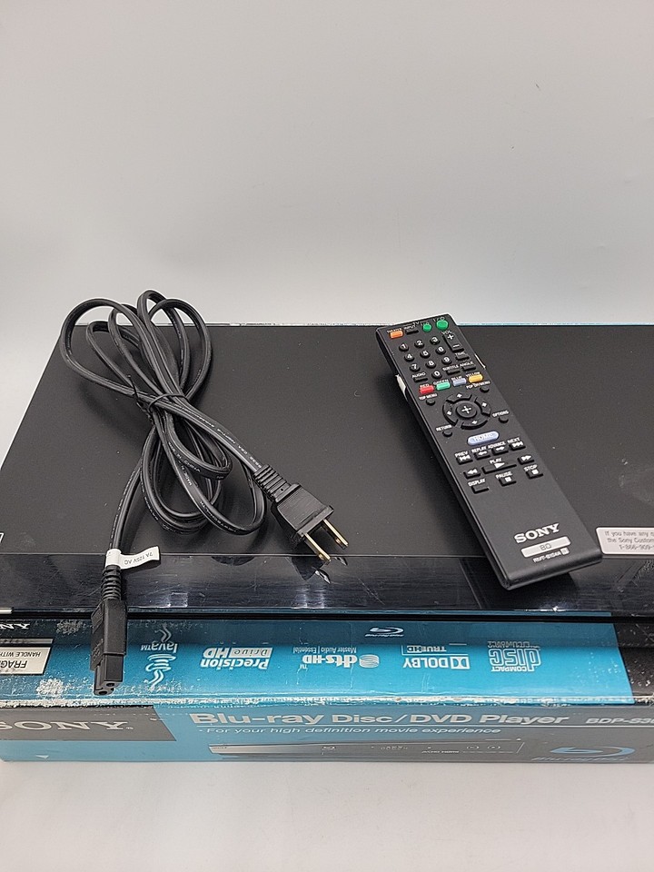 Sony BDP-S360 Blu-Ray DVD Player With Remote Control Tested And Working ...