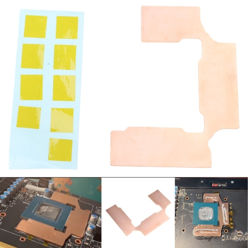 GPU VRAM Thermal Pad Copper Heatsink Miner Graphics Card Cooling 3060ti ...