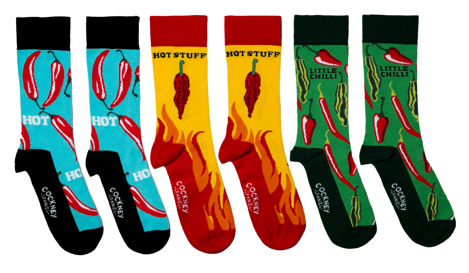 Hey Hot Stuff - Mens Socks Size 6-11 Gift Box, Present For Dad (3 Pairs ...