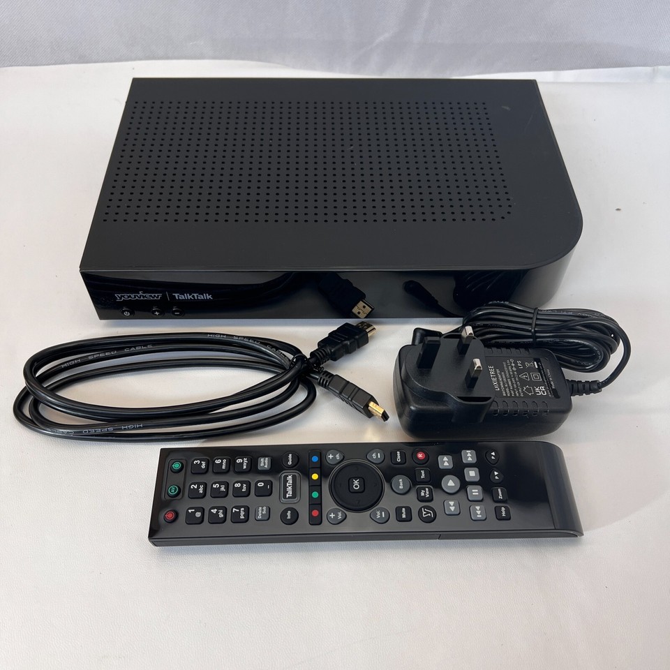 TalkTalk YouView DN372T Set Top Box - 320GB PVR Freeview+ HD Recorder ...