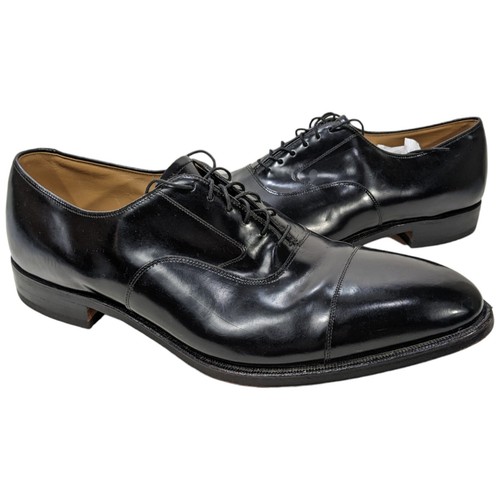 Mens Johnston Murphy Melton Cap Toe Dress Shoes Black Size 15 D/B 93737 ...